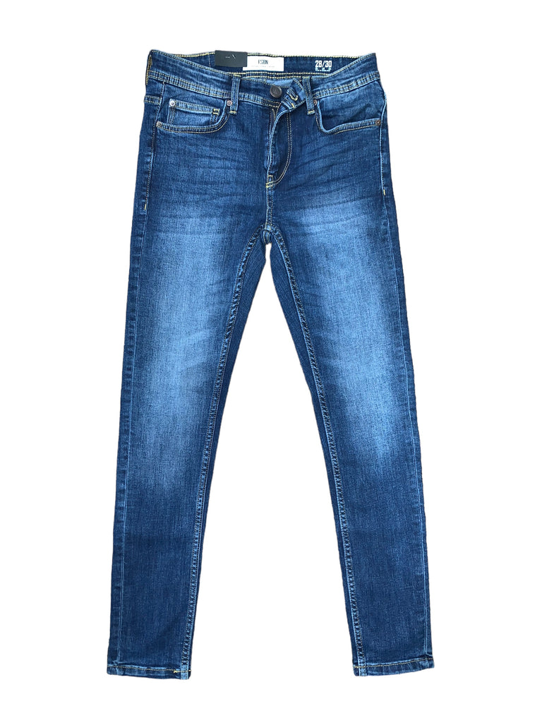 FSBN-4 Men’s Skinny Jeans BLUE | Denim Republic